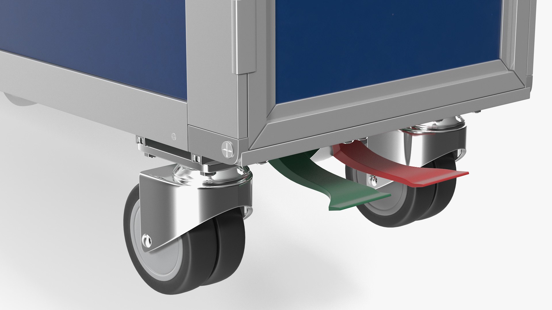 3D Size Waste Trolley Model - TurboSquid 1496653