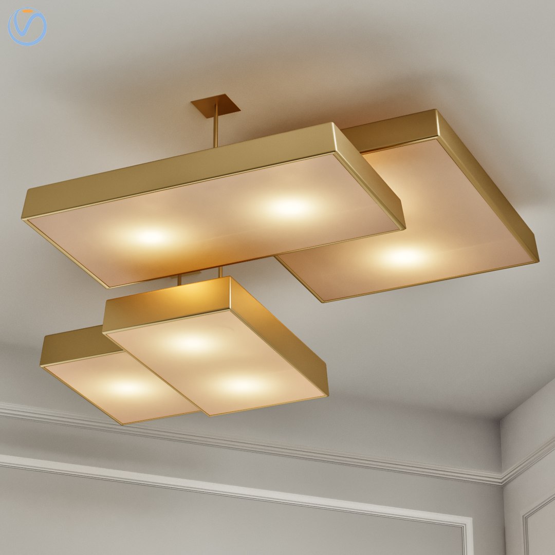 3D briggs multi light ceiling - TurboSquid 1449872
