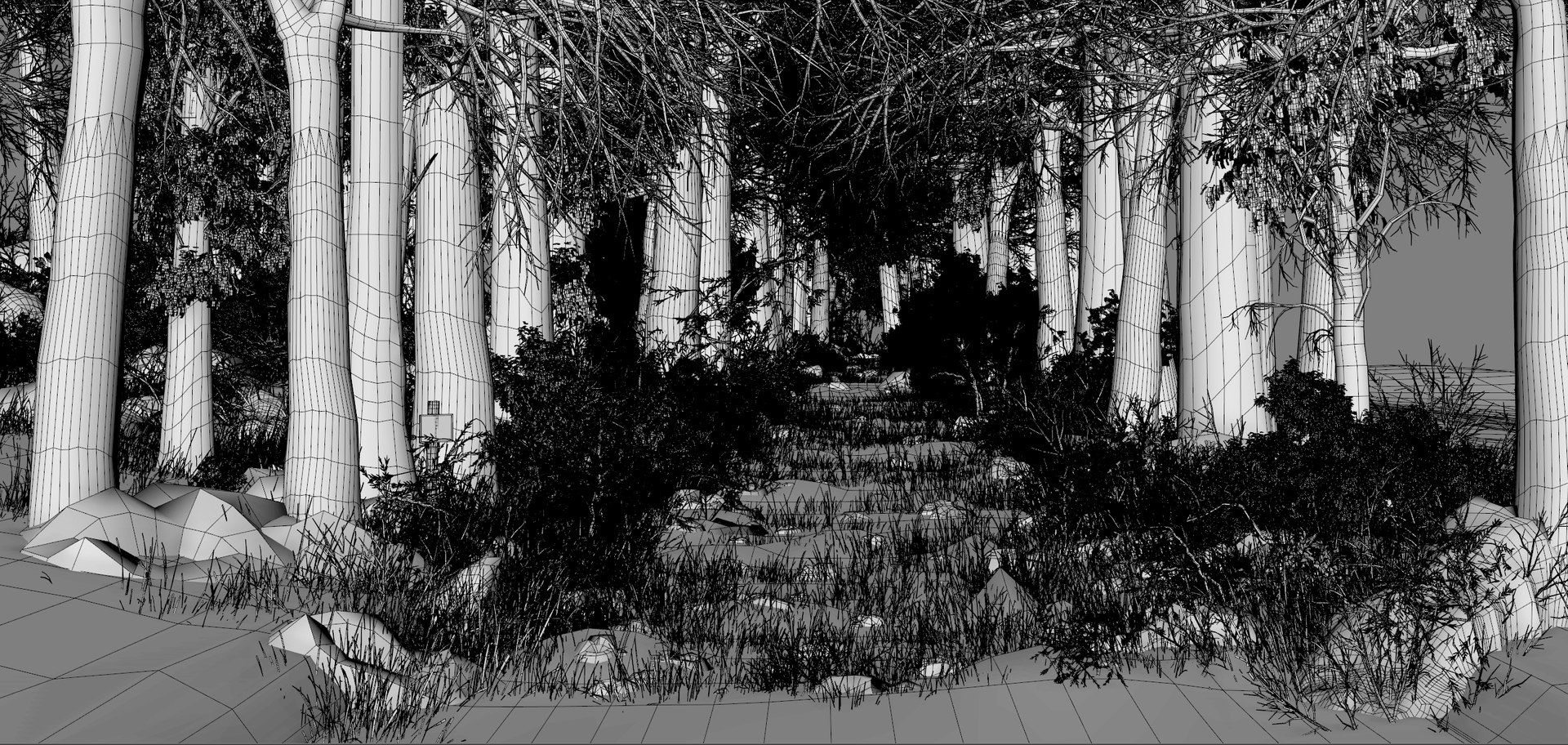 Nature Forest Environment 3D Model - TurboSquid 1734885