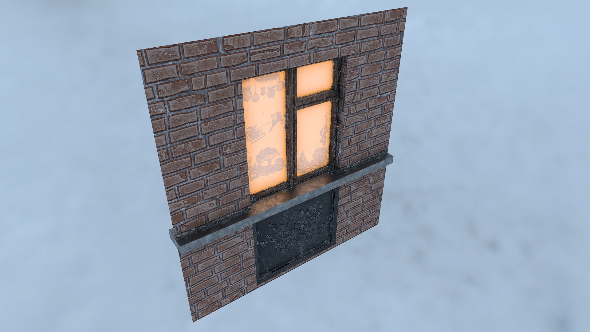 3D Panel Window - TurboSquid 1443296