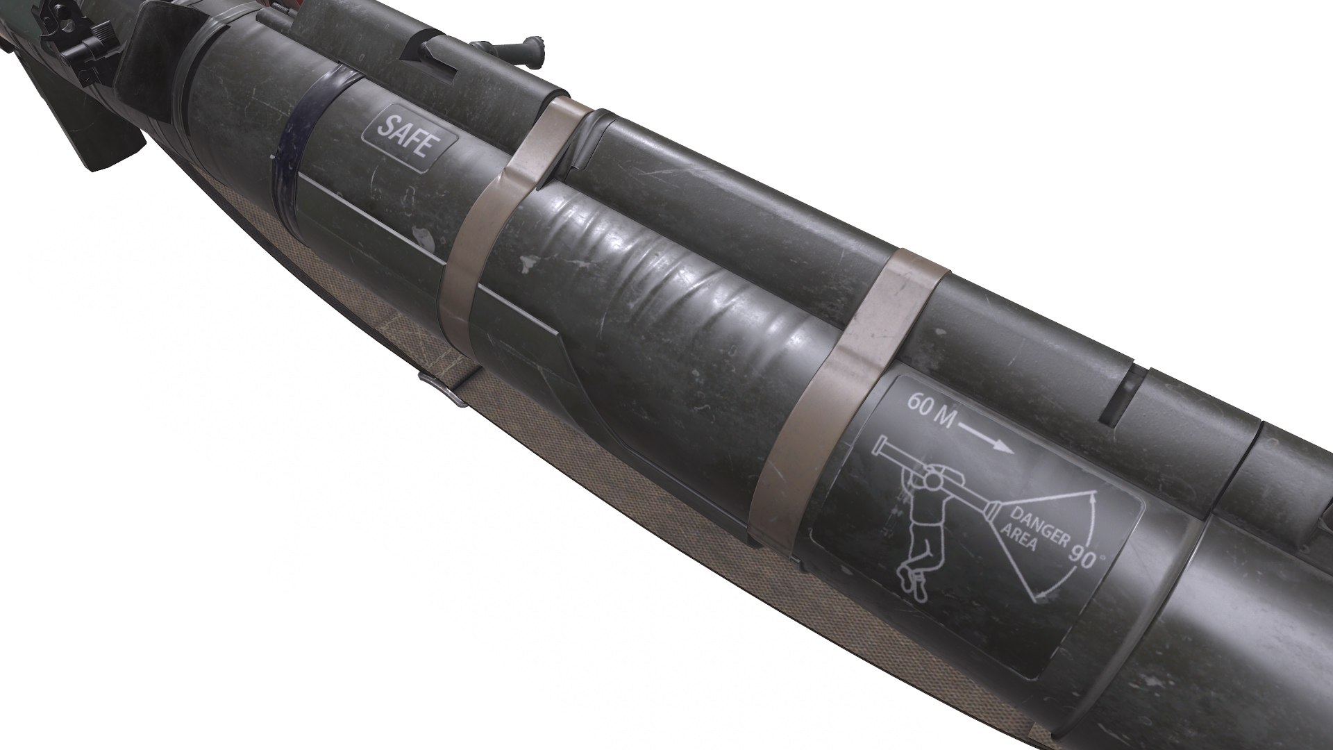 3D AT4 Anti Tank Rocket Launcher Low-poly PBR - TurboSquid 1953488