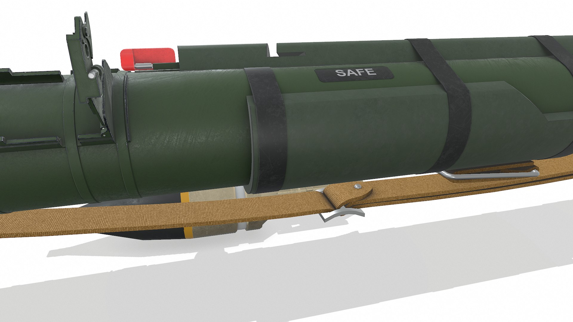 3D AT4 Anti Tank Rocket Launcher Low-poly PBR - TurboSquid 1953488