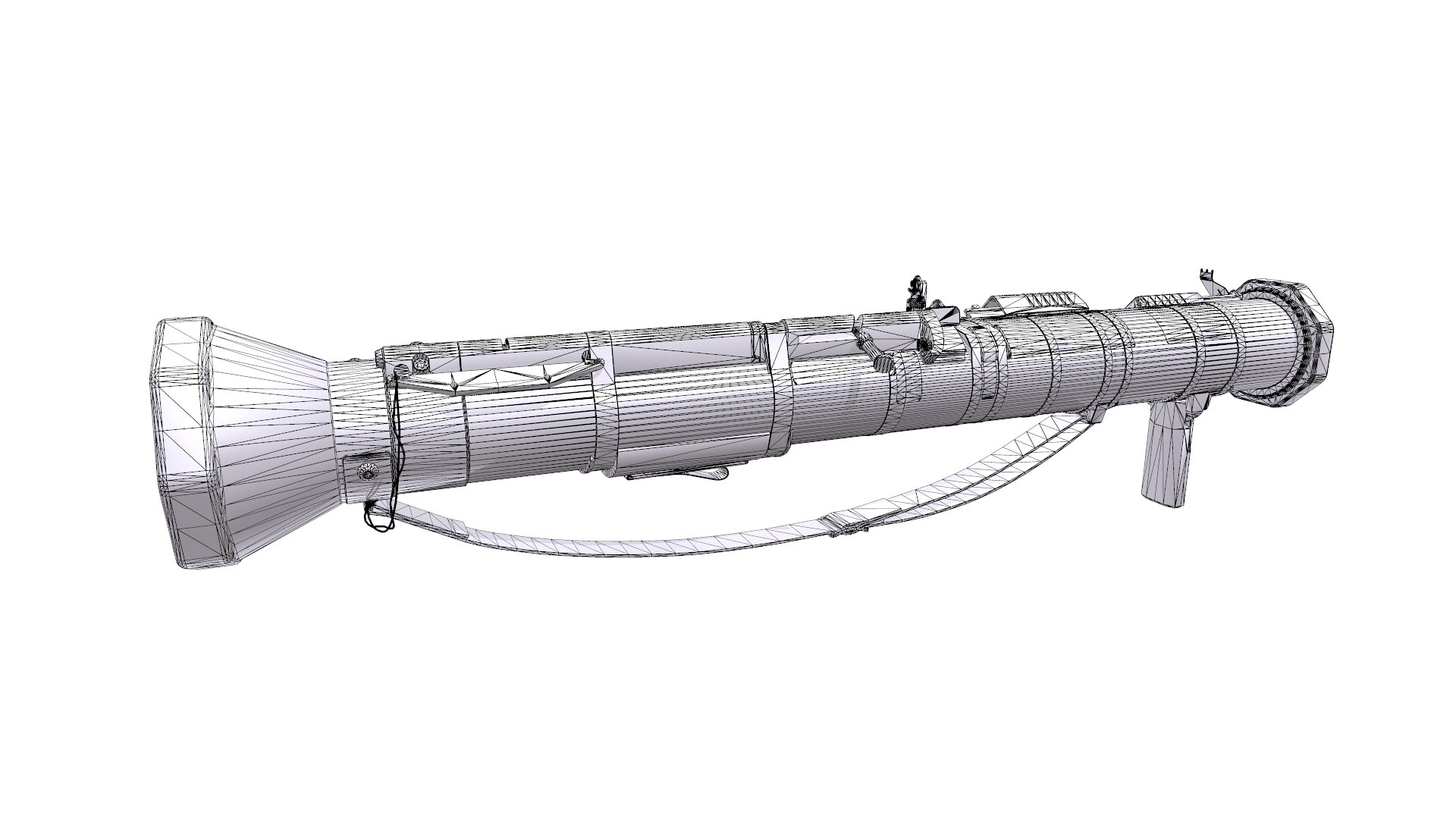 3D AT4 Anti Tank Rocket Launcher Low-poly PBR - TurboSquid 1953488