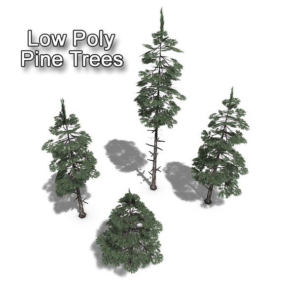 3D pine tree model - TurboSquid 1424590