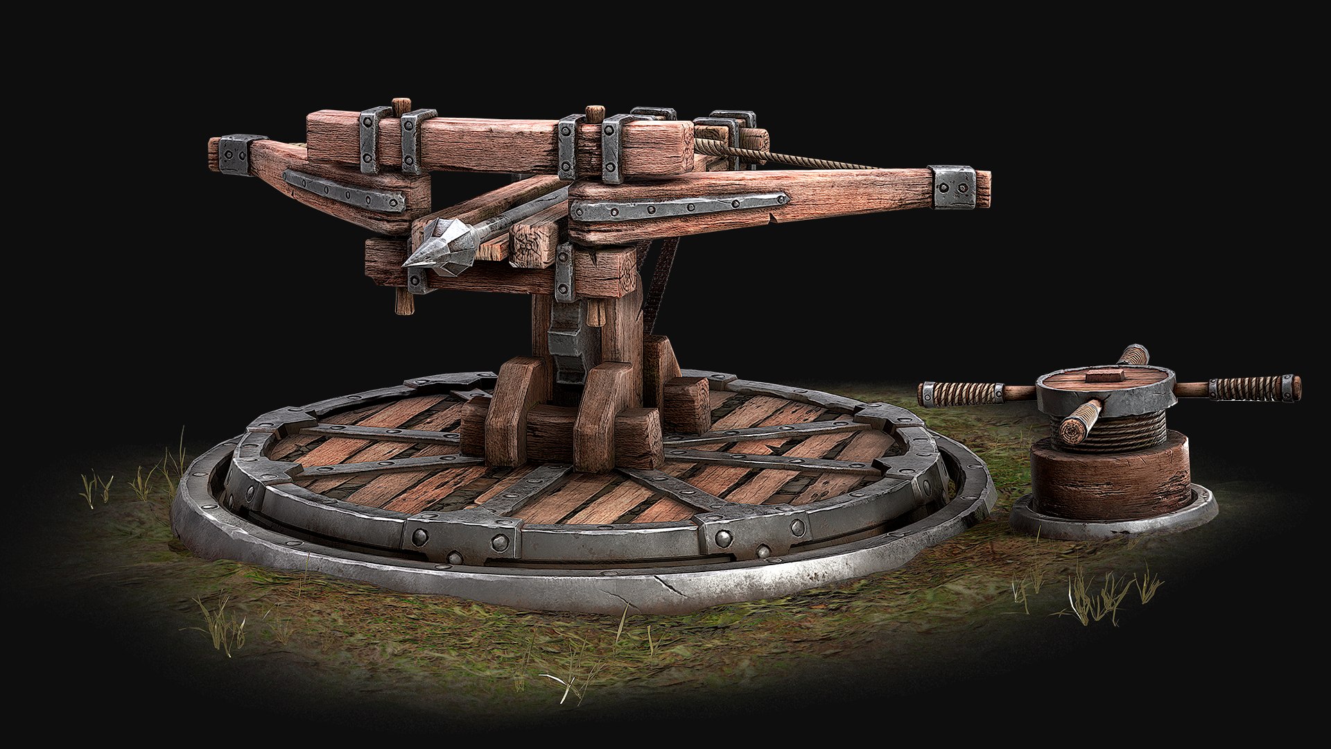 3D Ballista - TurboSquid 1789159