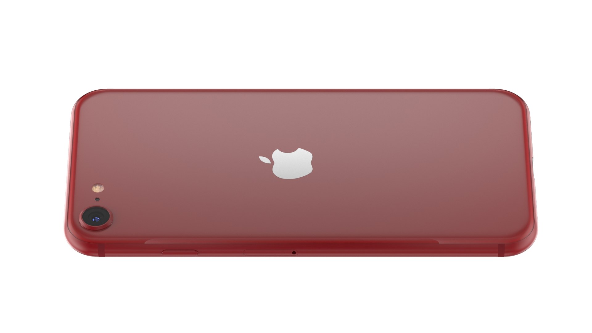 Apple iPhone SE 2022 Red 3D model - TurboSquid 2115263