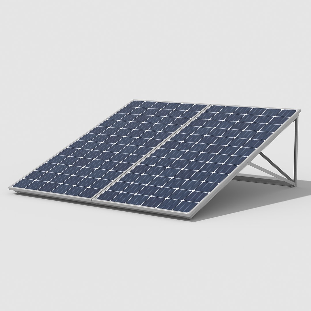 3d Model Solar Panels