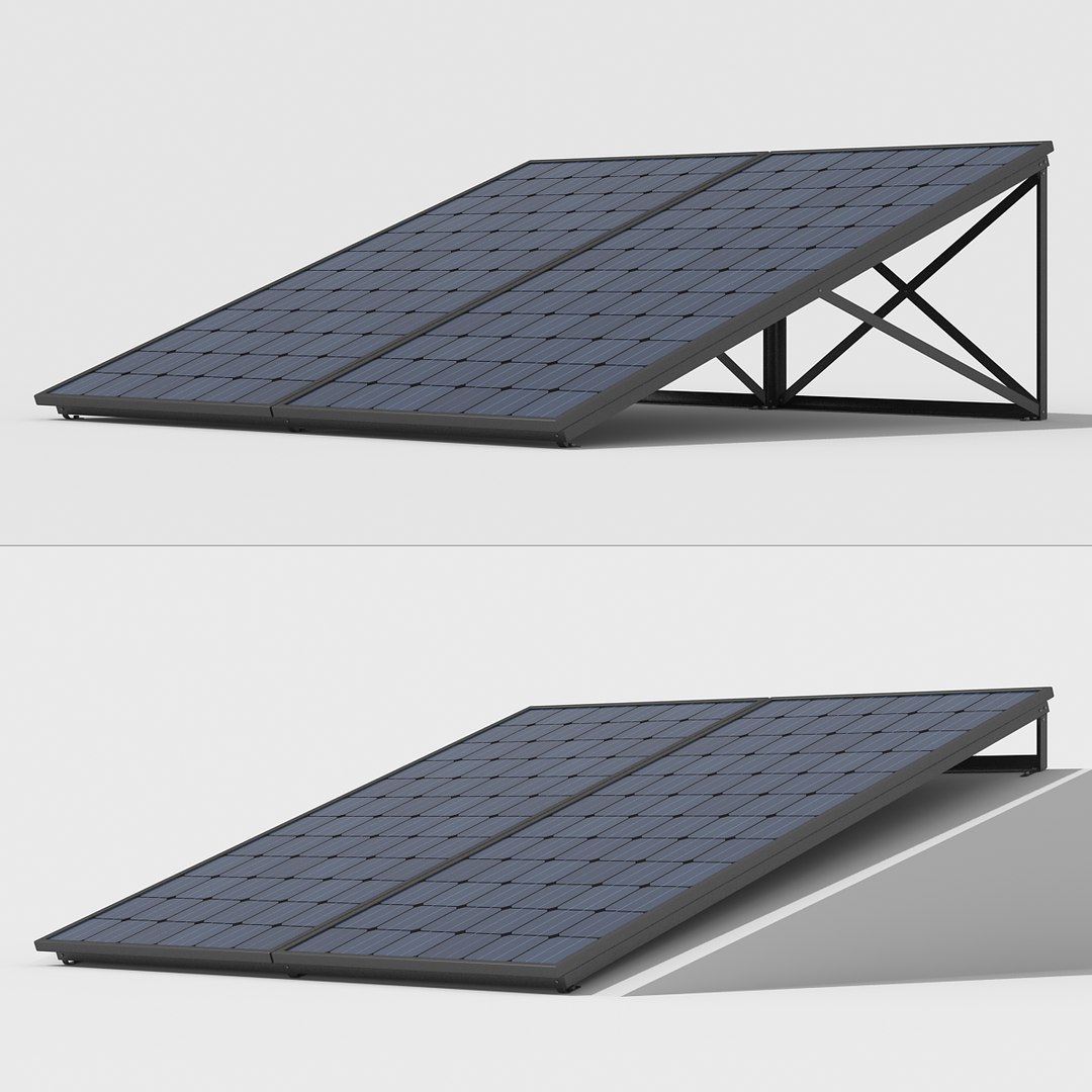 3d Model Solar Panels