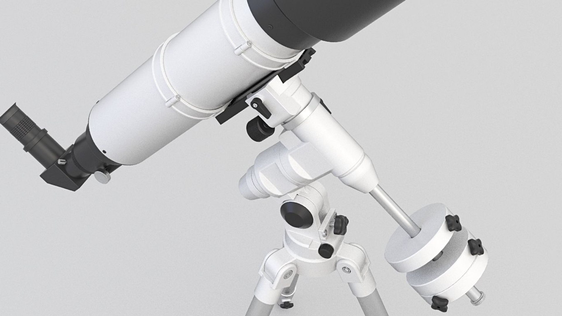 Telescope Refracting Scope Model - TurboSquid 1529478