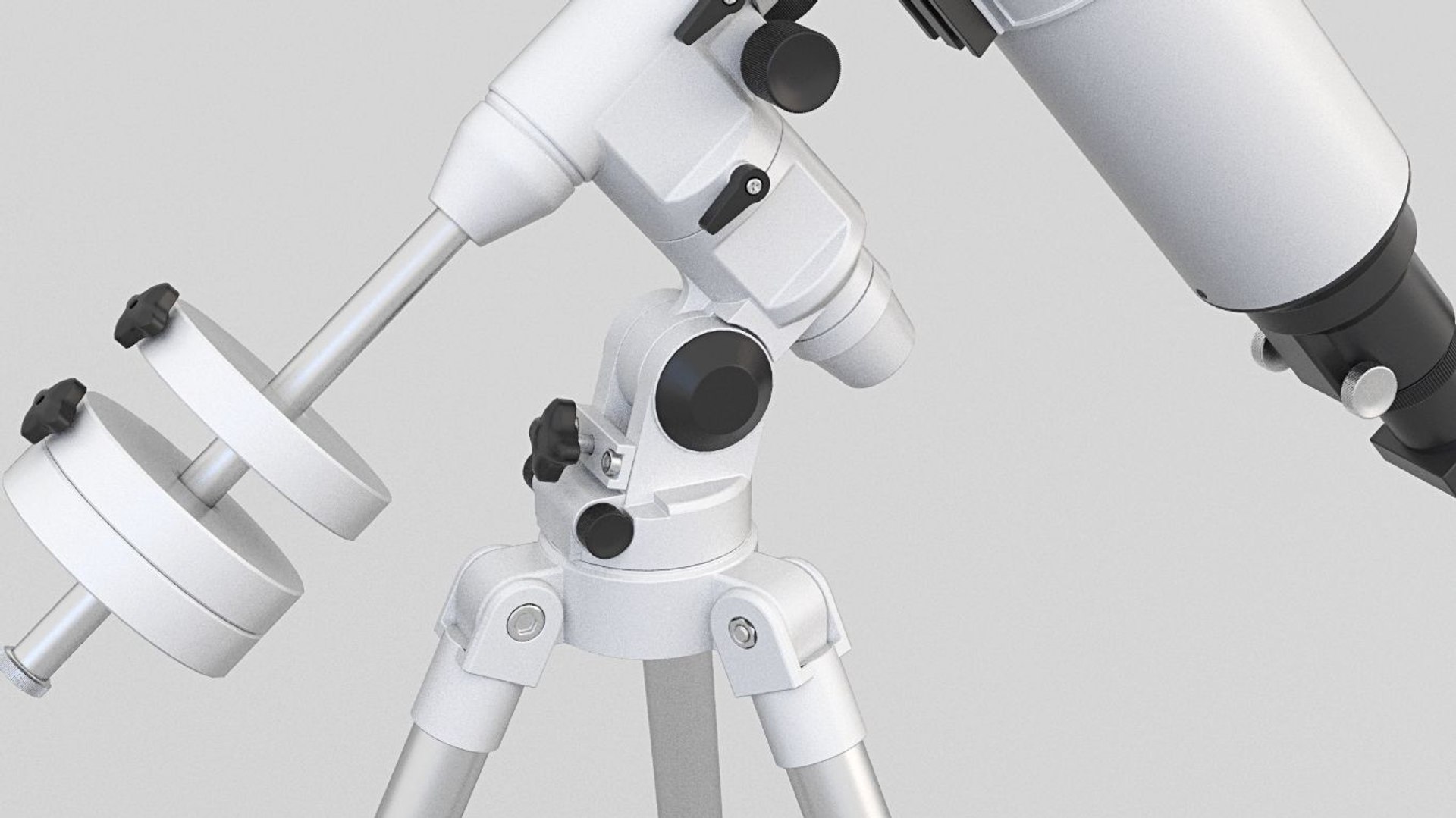 Telescope Refracting Scope Model - TurboSquid 1529478