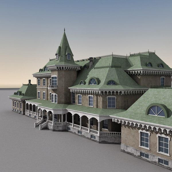Mansion 3D Models for Download | TurboSquid
