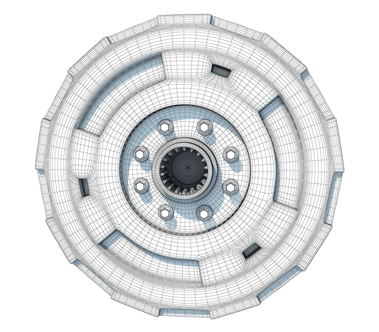 3D Engine Flywheel - TurboSquid 1174254