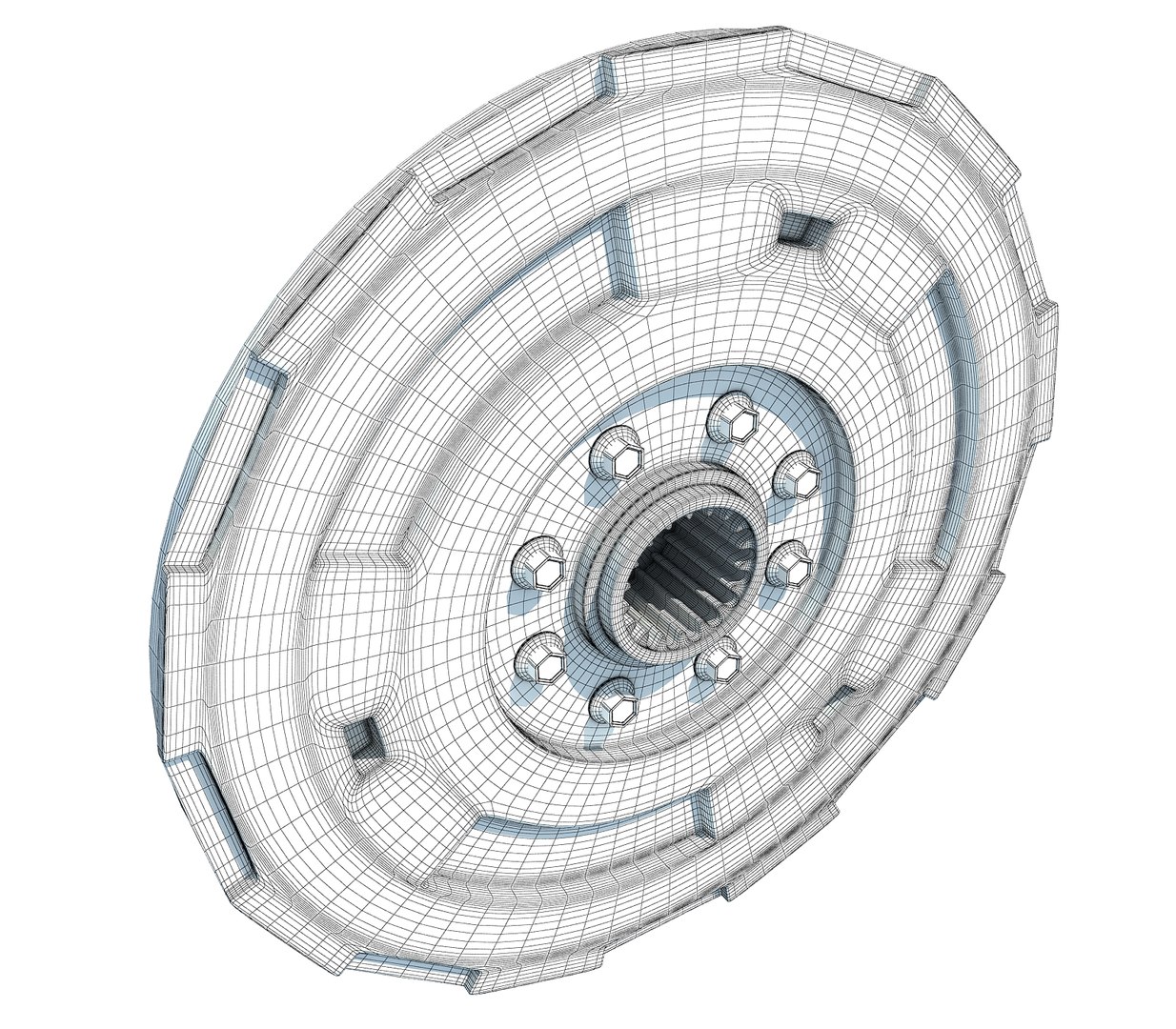 3D Engine Flywheel - TurboSquid 1174254