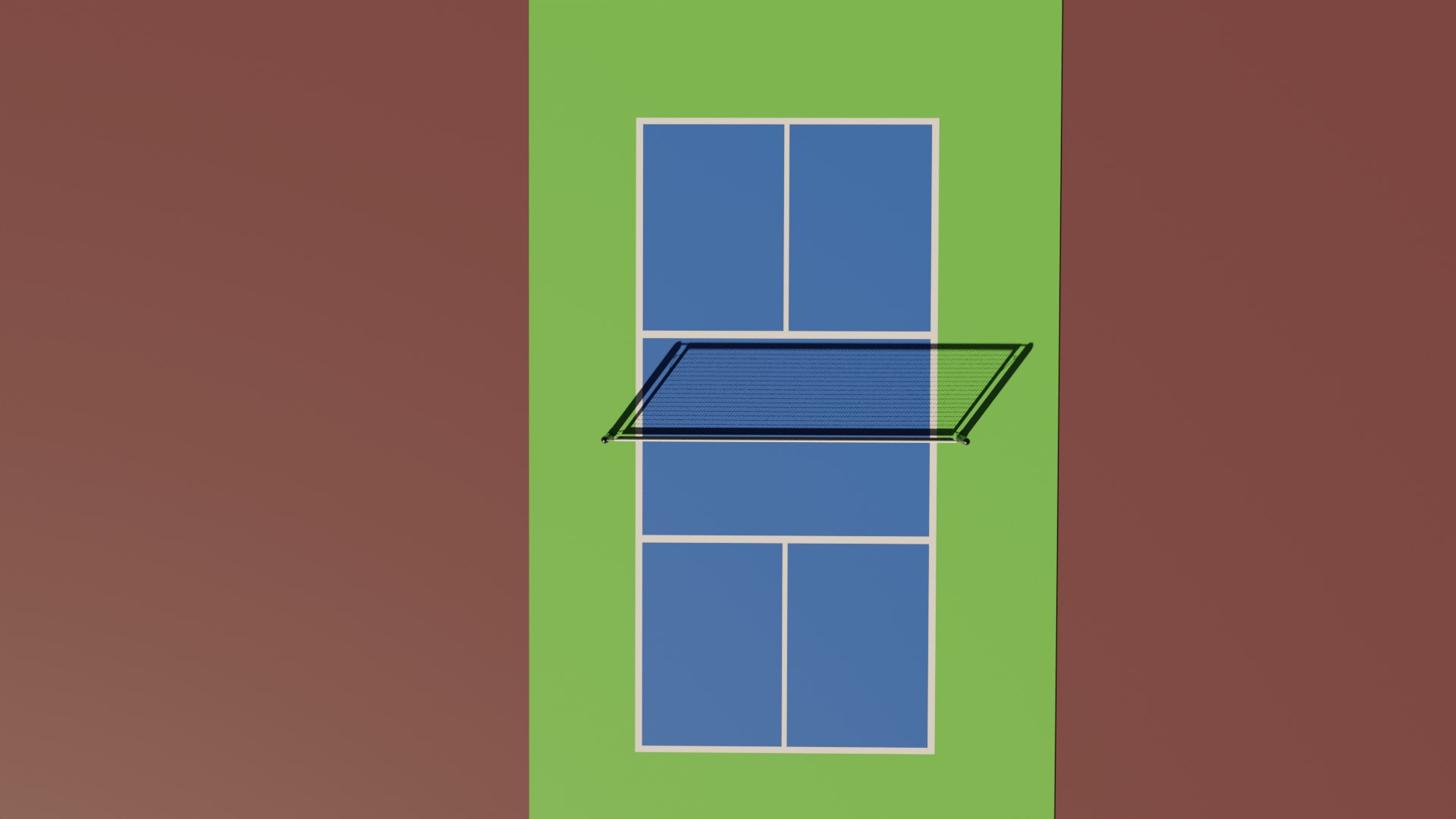 3D Pickleball Court - TurboSquid 1860392