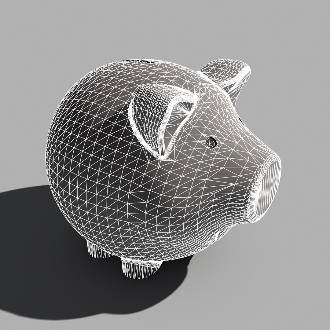Piggy Bank 3d Model