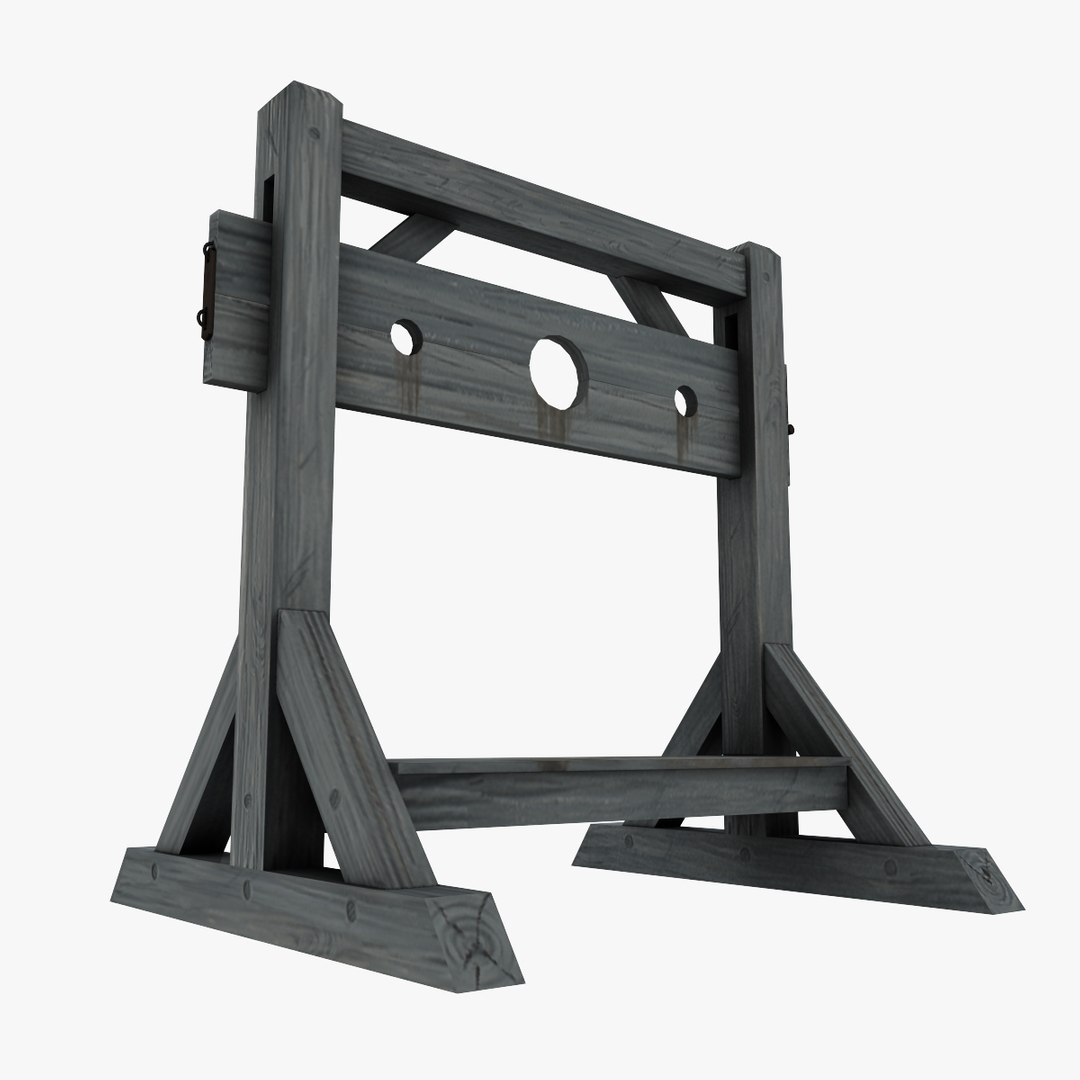Medieval Pillory 3d Max