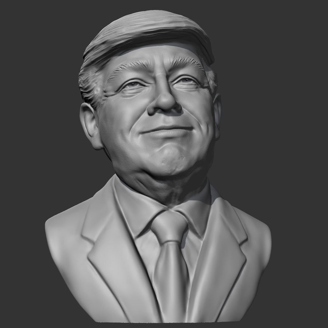 Modelo 3d Donald Trump 3D Print Model TurboSquid 1915568