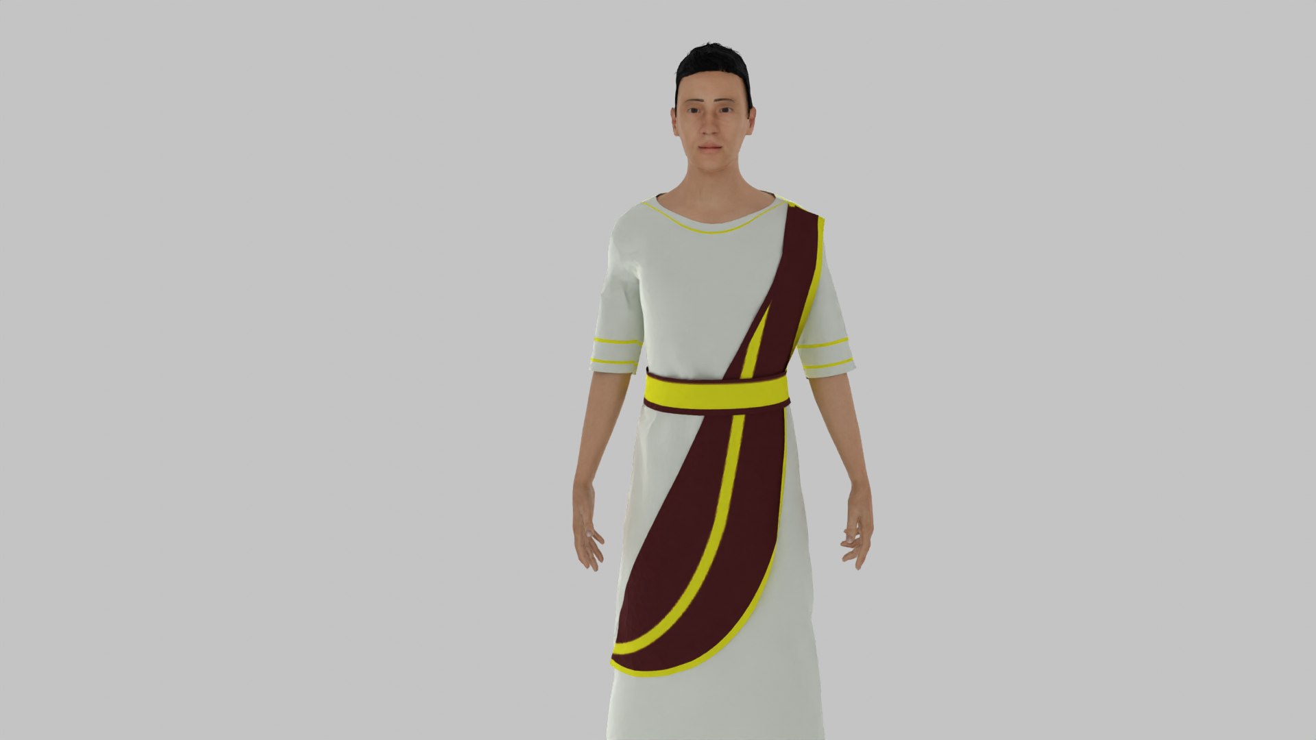 3D Model Hellenic Character - TurboSquid 1971044