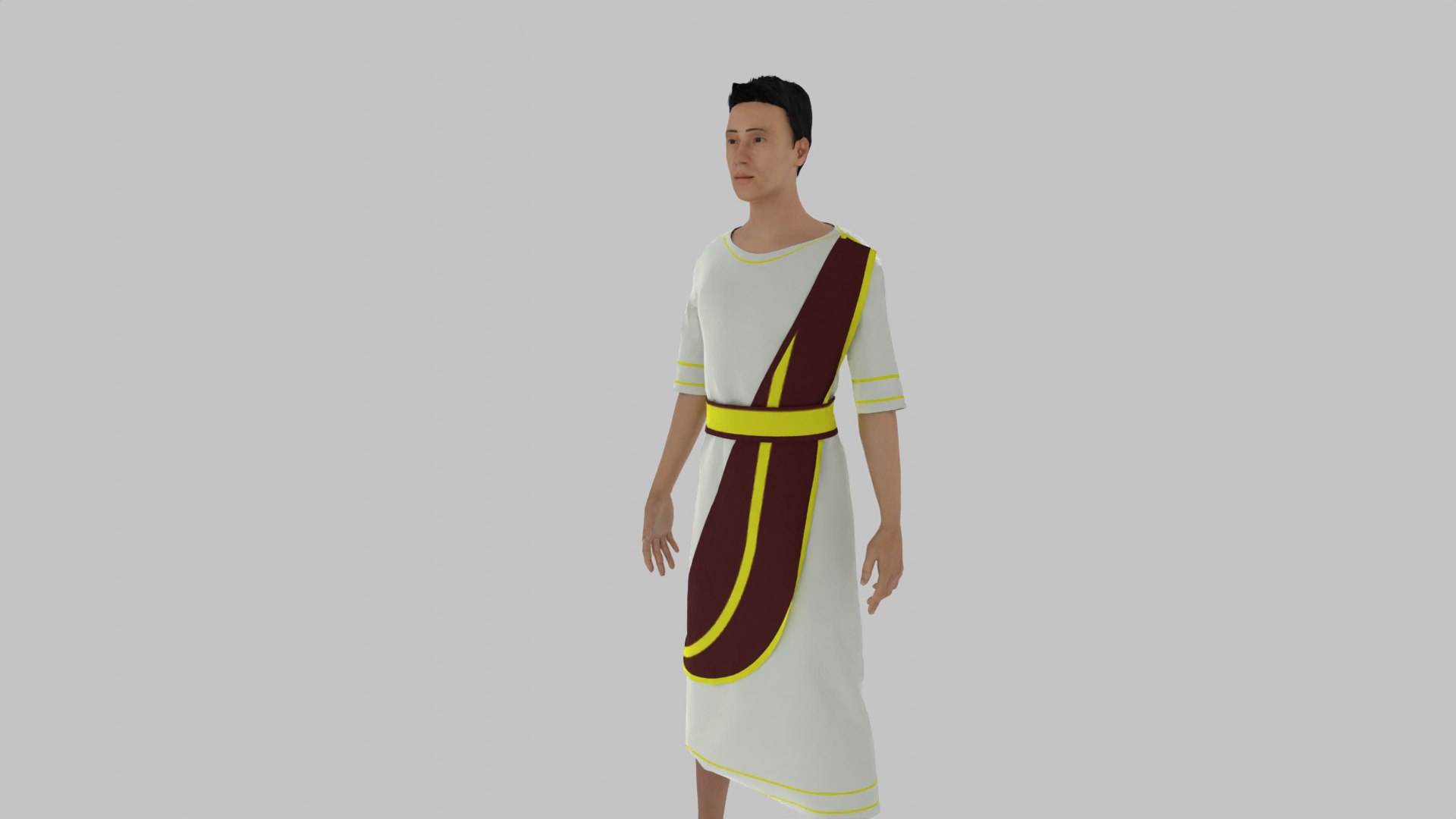 3D Model Hellenic Character - TurboSquid 1971044