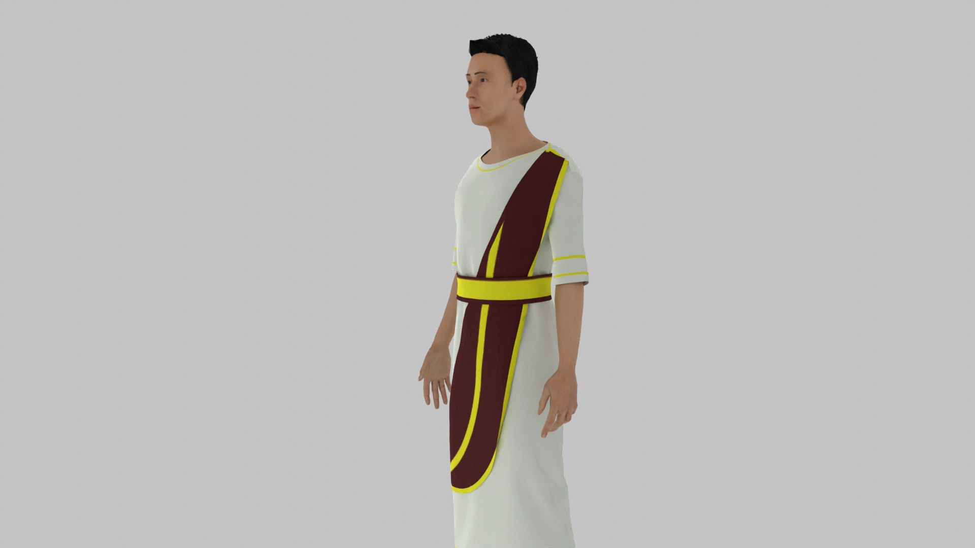 3D Model Hellenic Character - TurboSquid 1971044