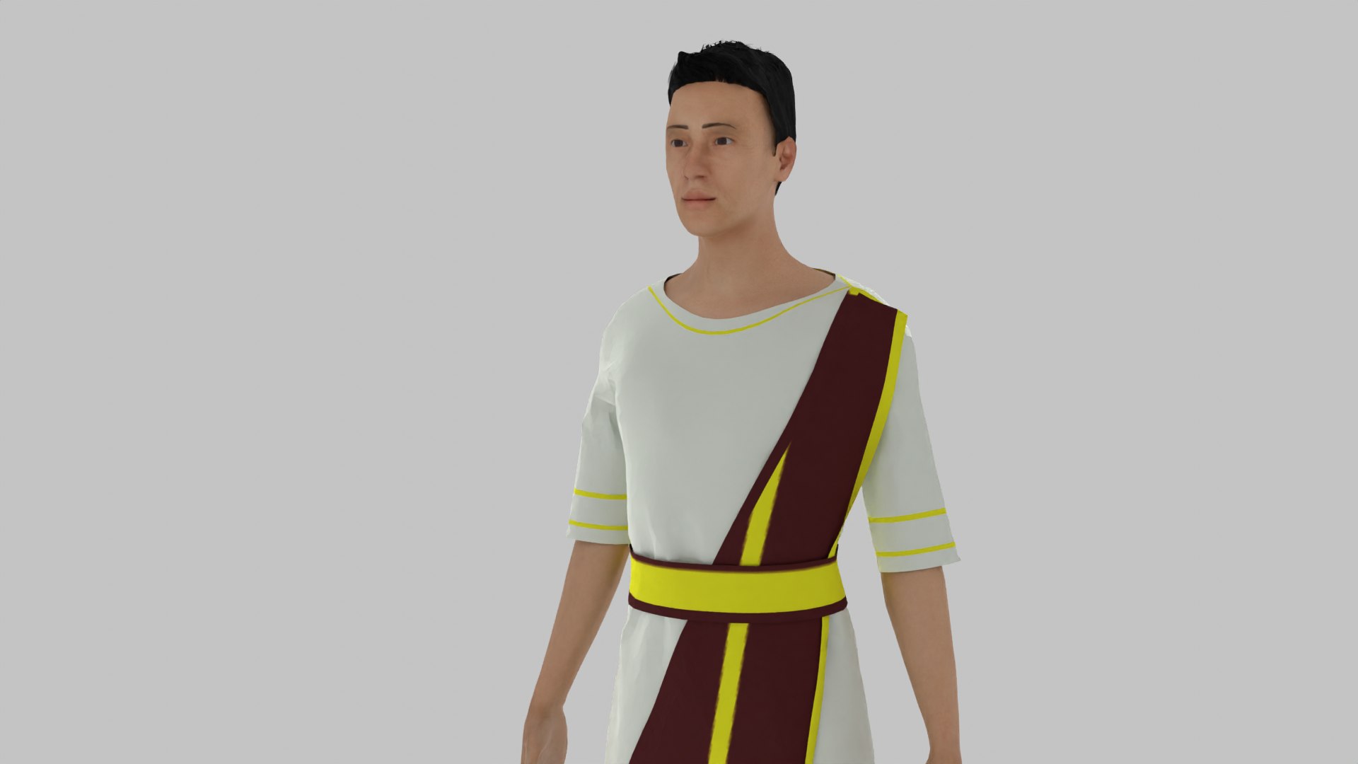 3D Model Hellenic Character - TurboSquid 1971044