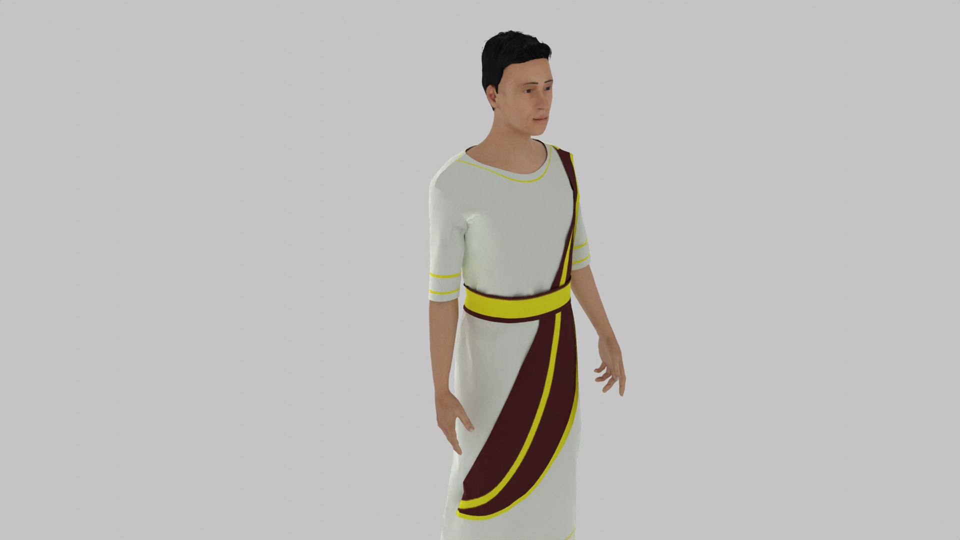 3D Model Hellenic Character - TurboSquid 1971044