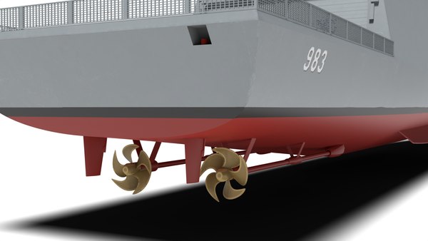 modelo 3d Destructor KDDX - TurboSquid 2206616