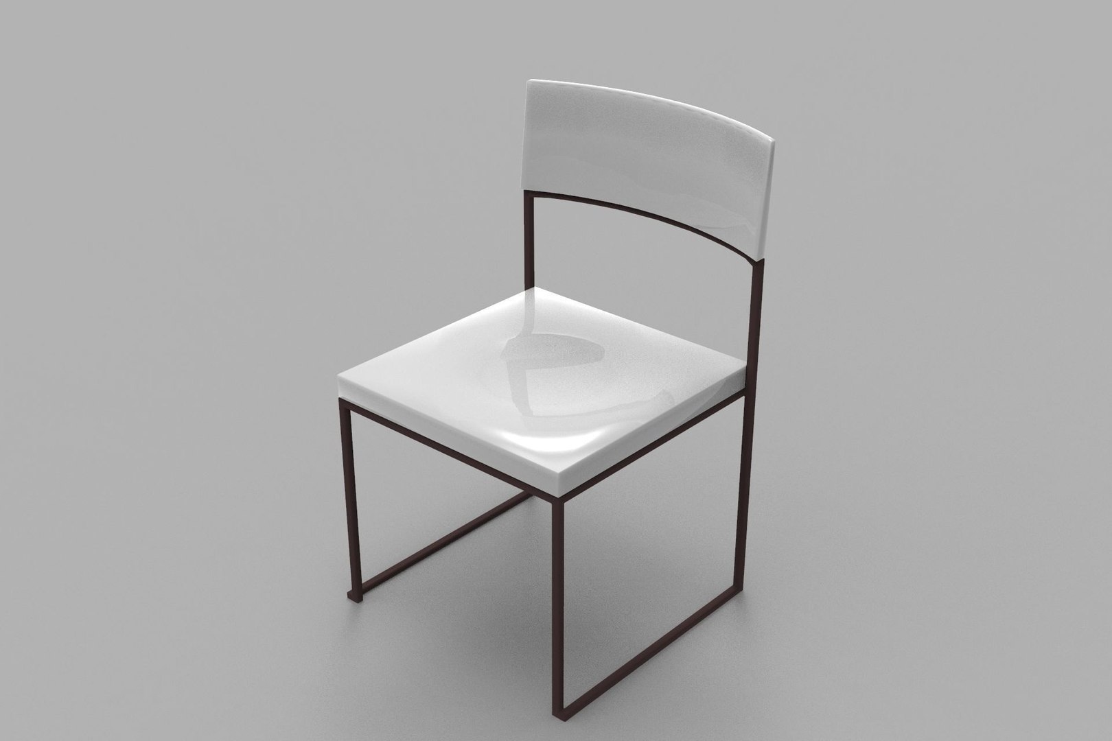 3D Metal Chair model - TurboSquid 1832433