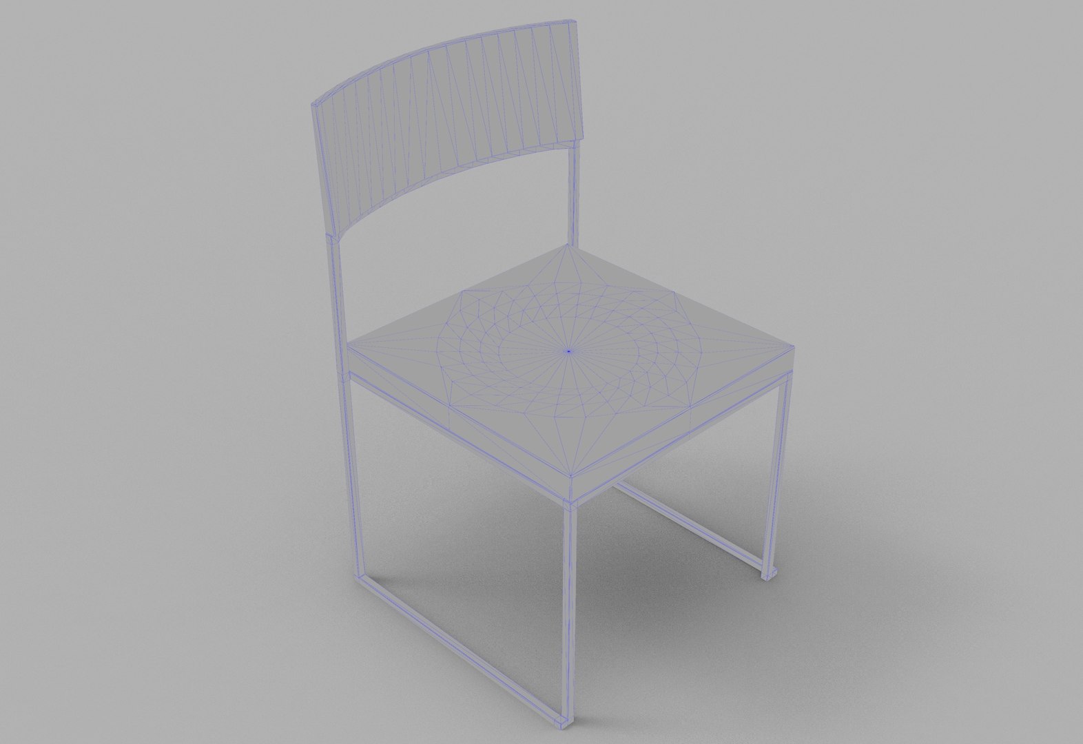 3D Metal Chair model - TurboSquid 1832433