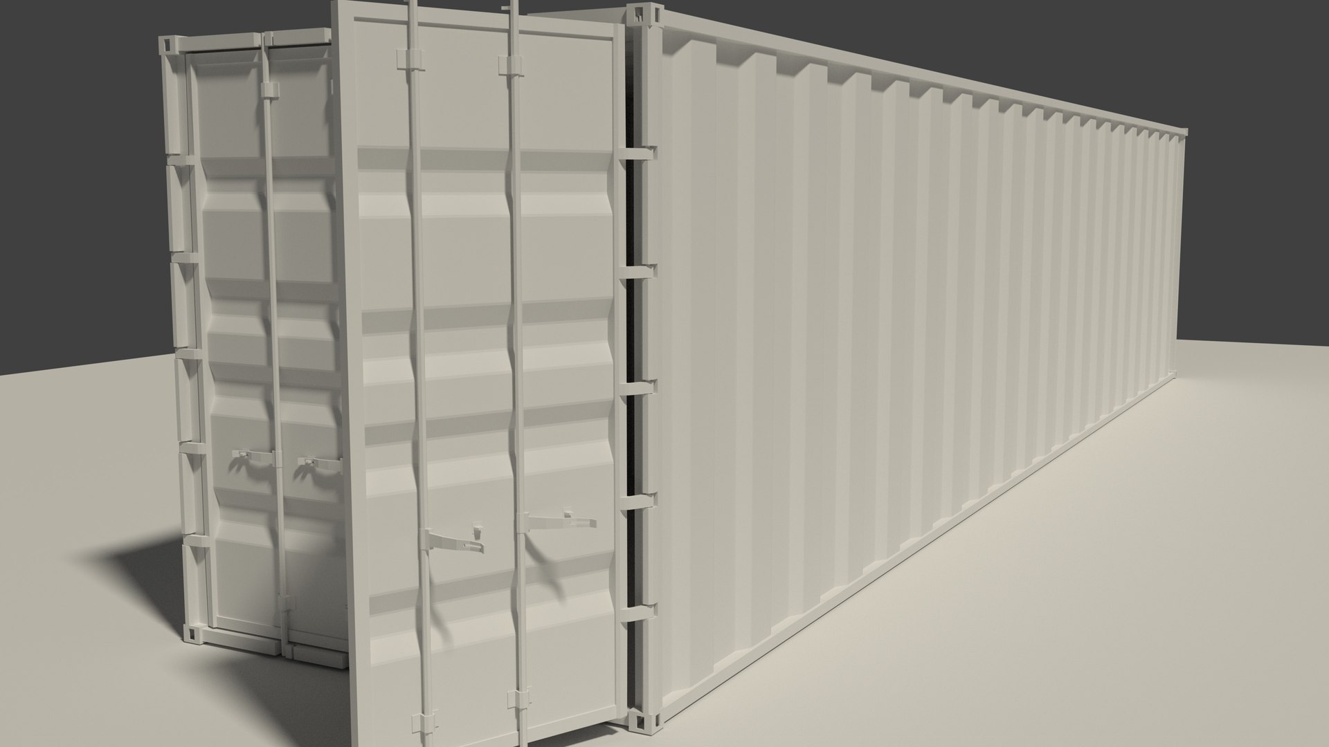 Shipping Container 3D Model - TurboSquid 1276393