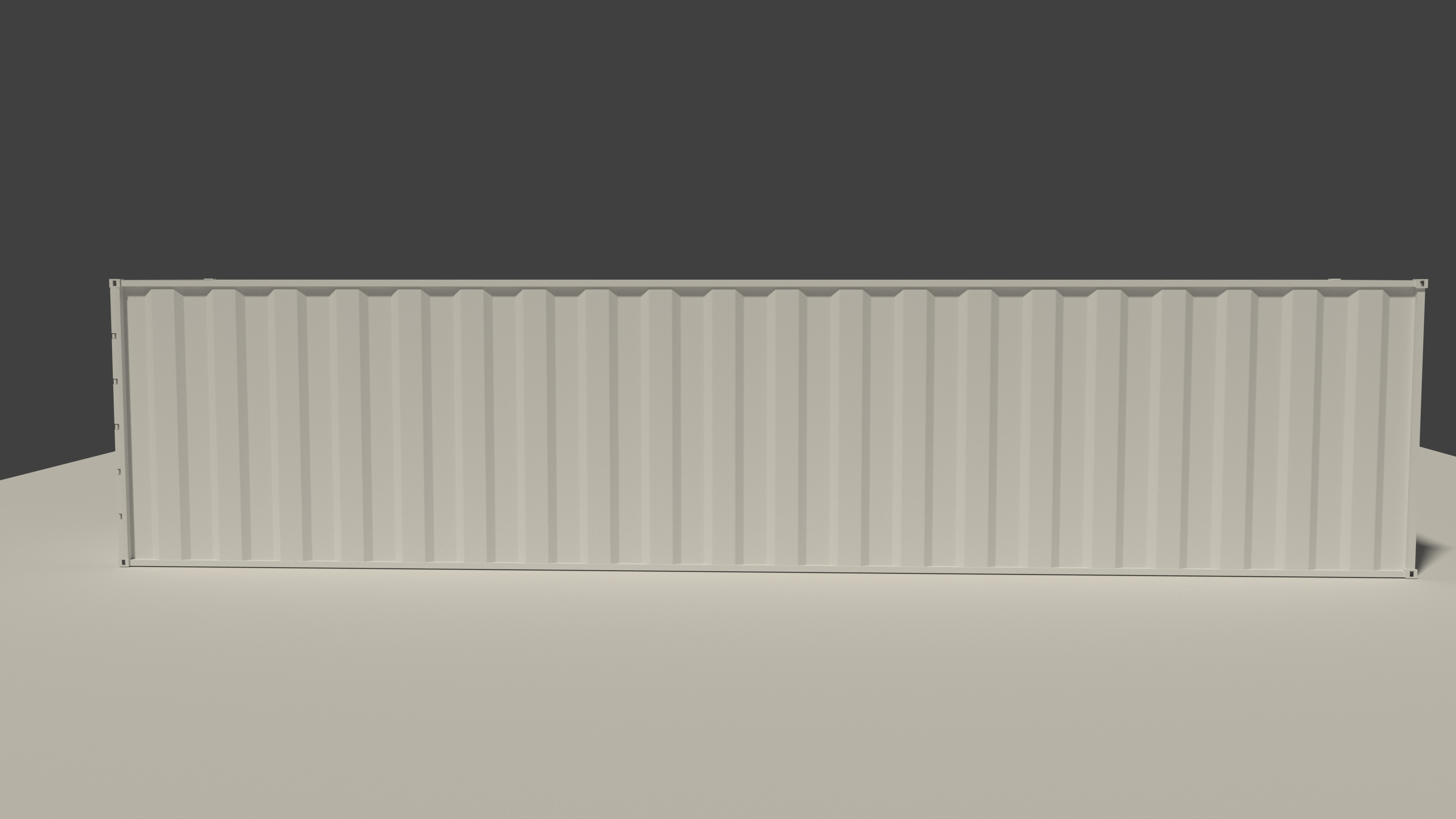 Shipping container 3D model - TurboSquid 1276393