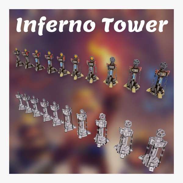 modelo 3d torre del infierno - TurboSquid 2181340