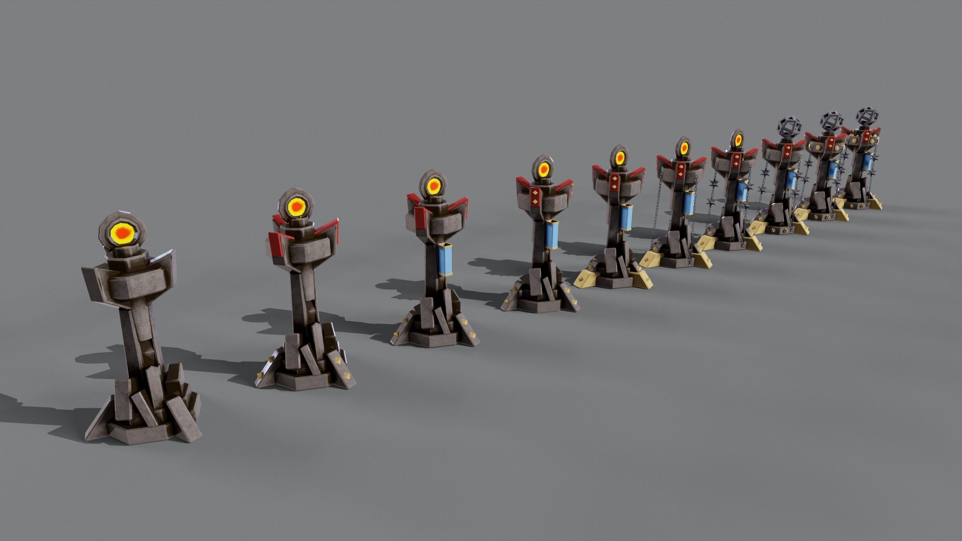 Inferno Tower 3D Model - TurboSquid 2181340