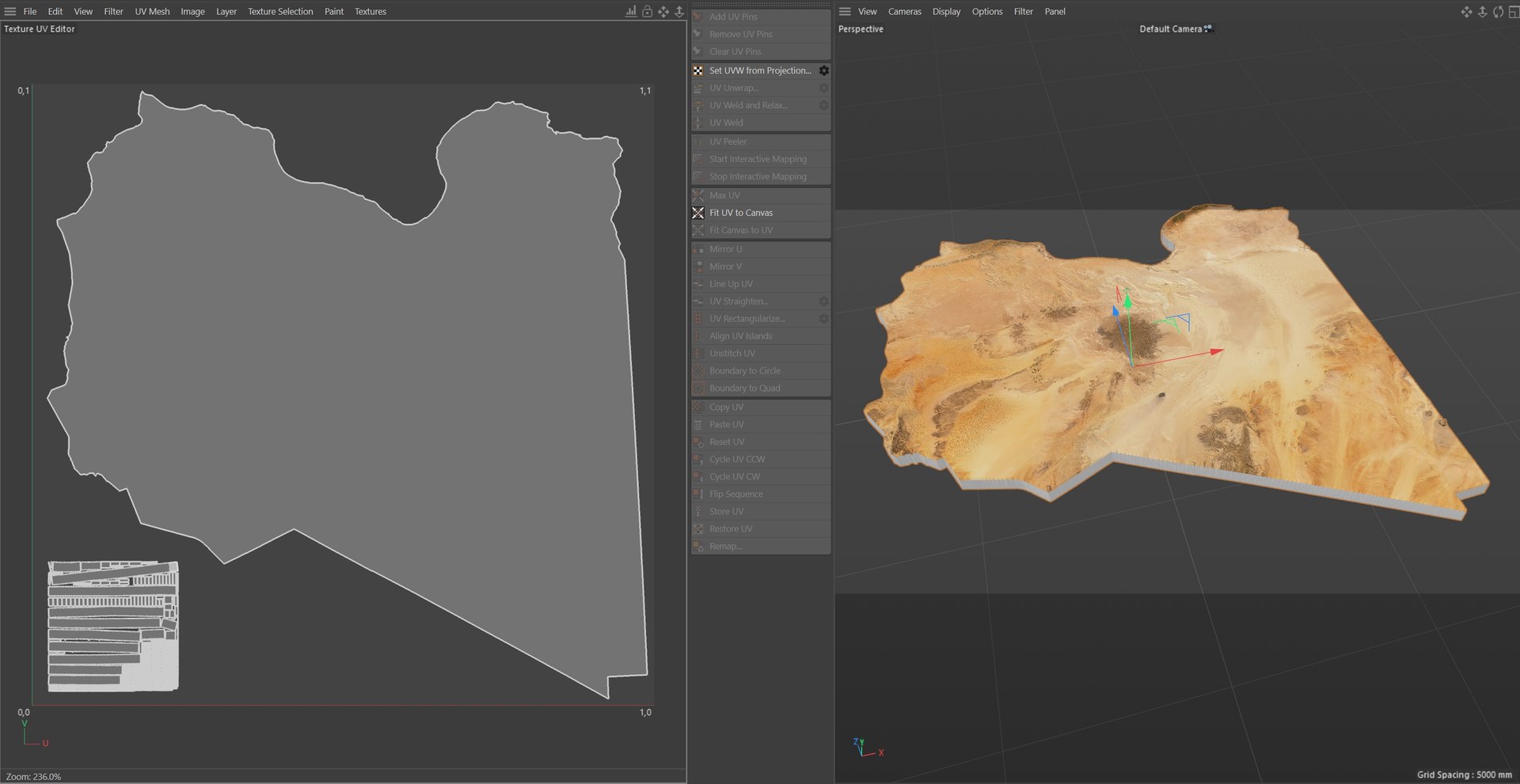 3D Libya Terrain Map - TurboSquid 2336514