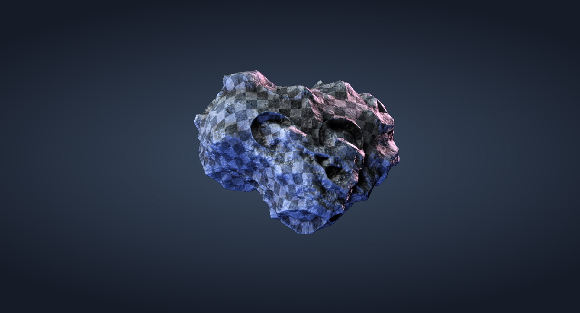 Asteroid 3d Model
