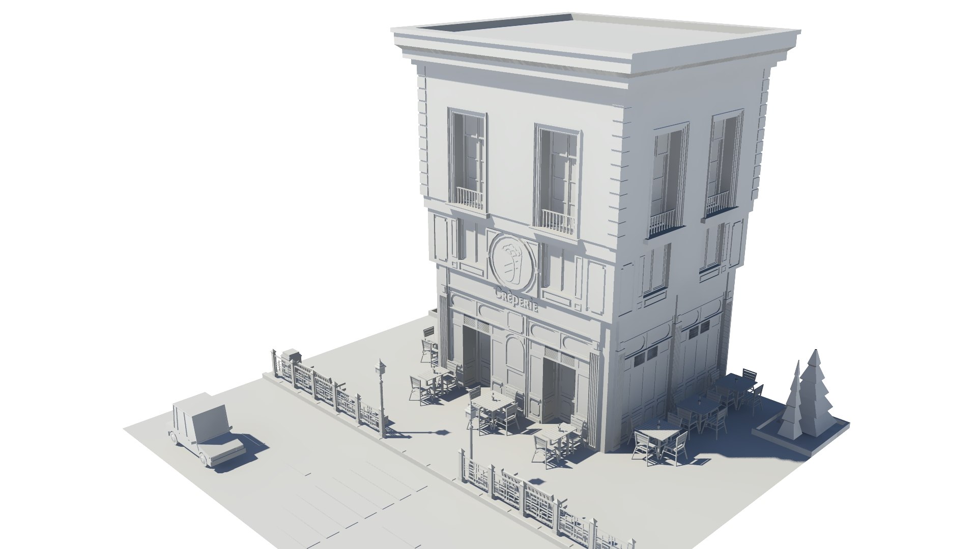 3D Set 13 Shop Store Model - TurboSquid 1511646