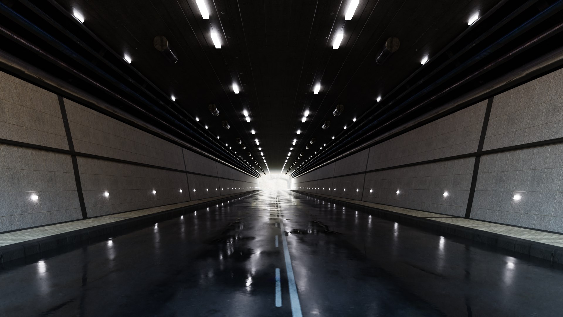 Free Tunnel 3D Model - TurboSquid 1685458