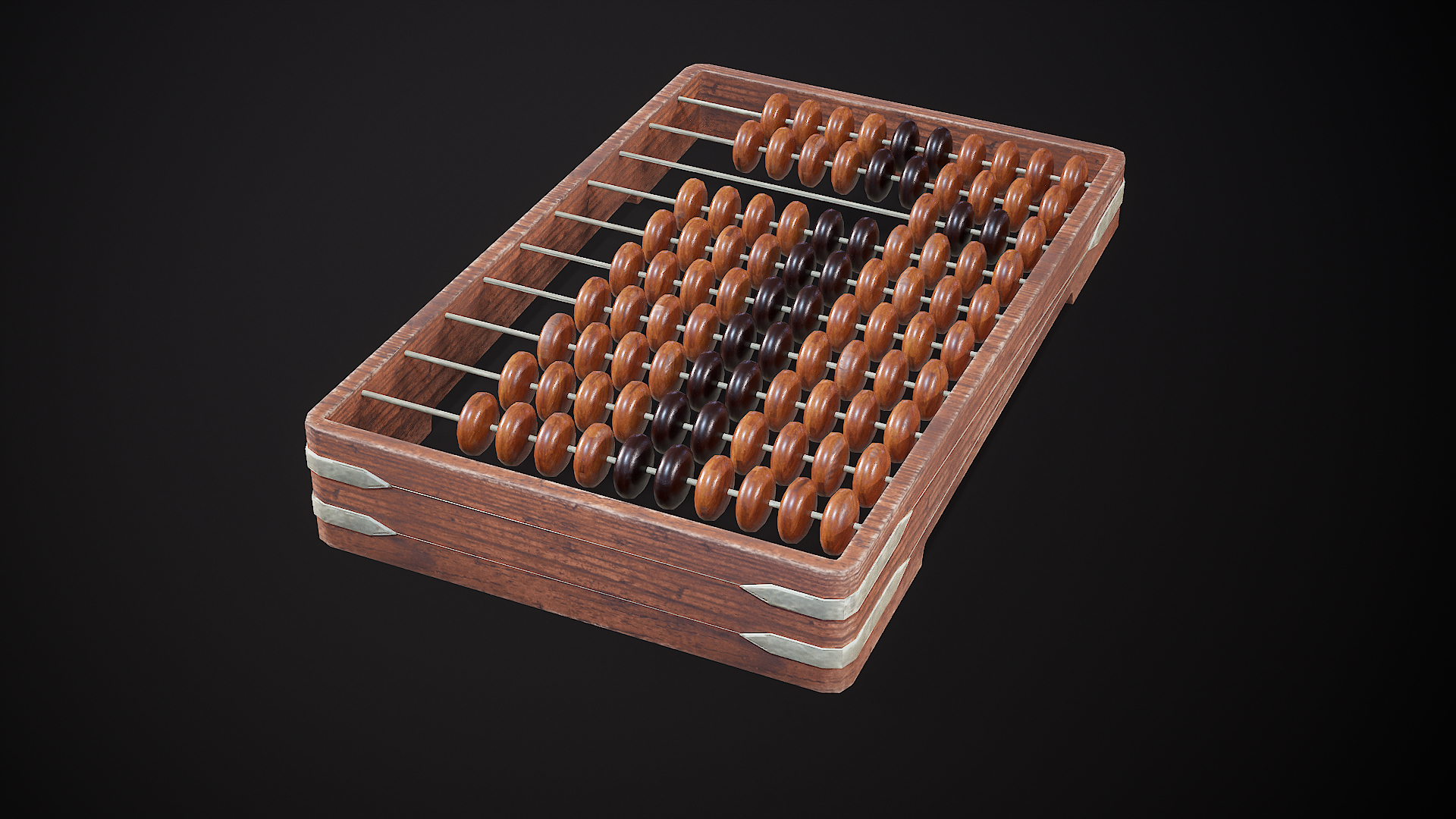 Wooden Abacus 3D Model - TurboSquid 1708633