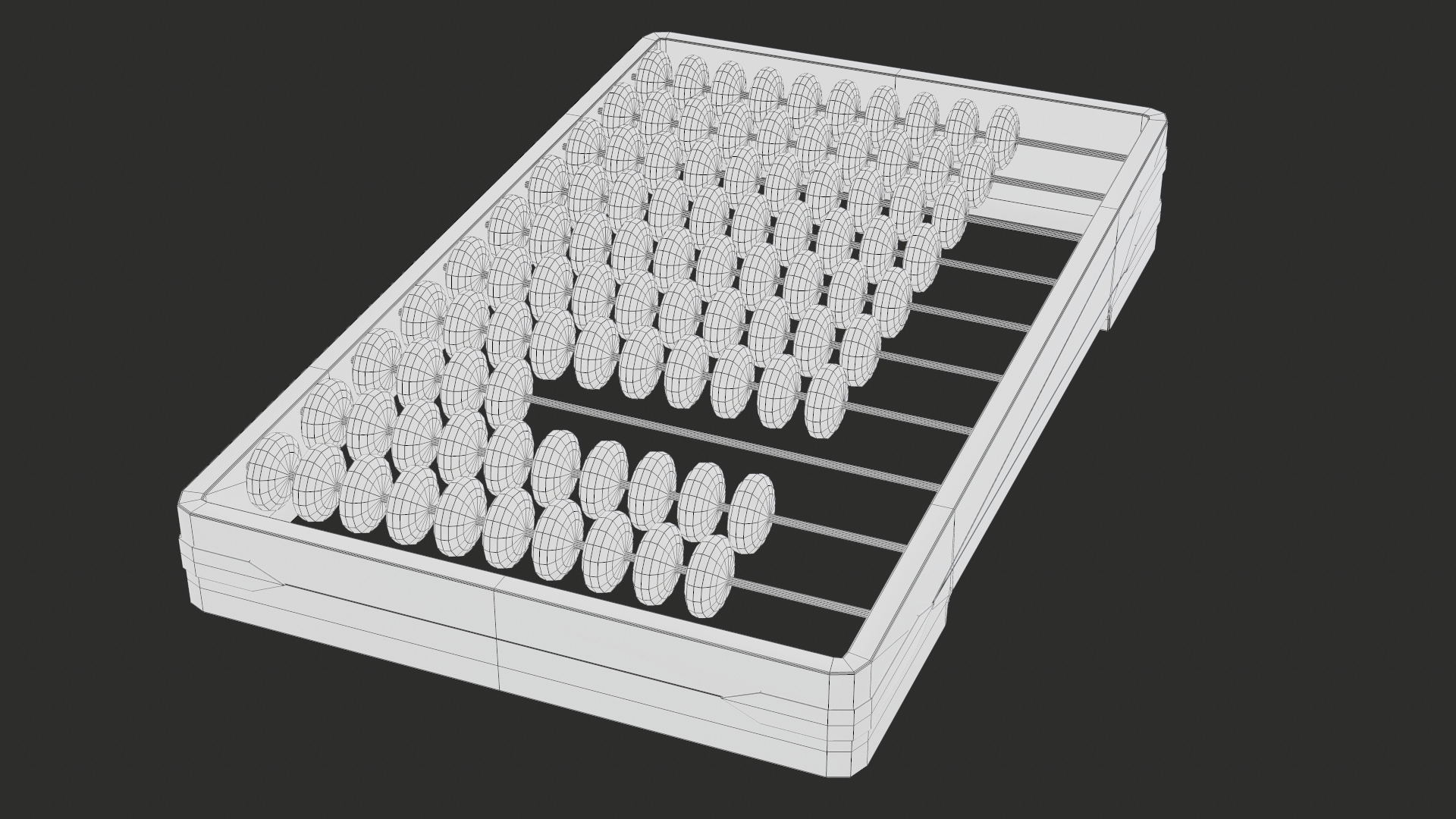 Wooden Abacus 3D Model - TurboSquid 1708633
