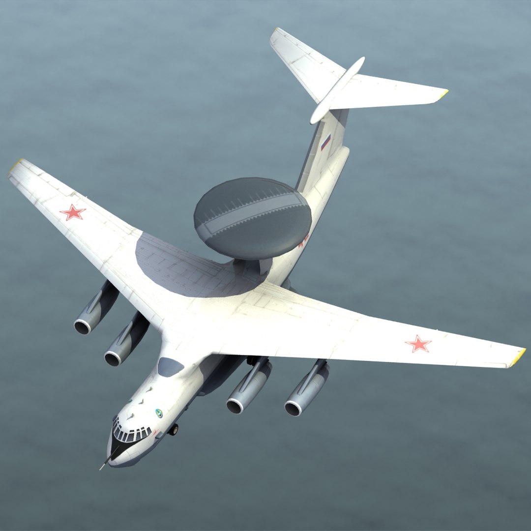beriev a50 awacs 3ds