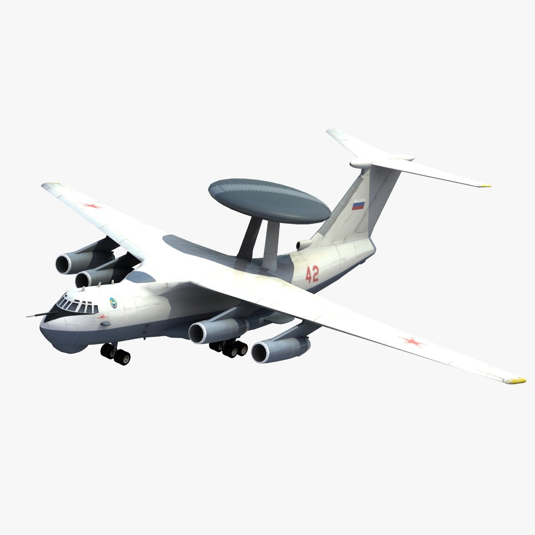 beriev a50 awacs 3ds