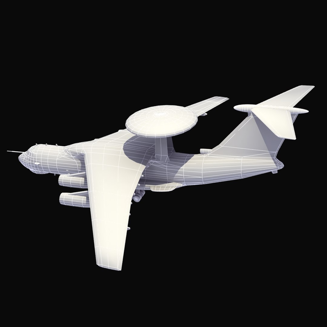 beriev a50 awacs 3ds