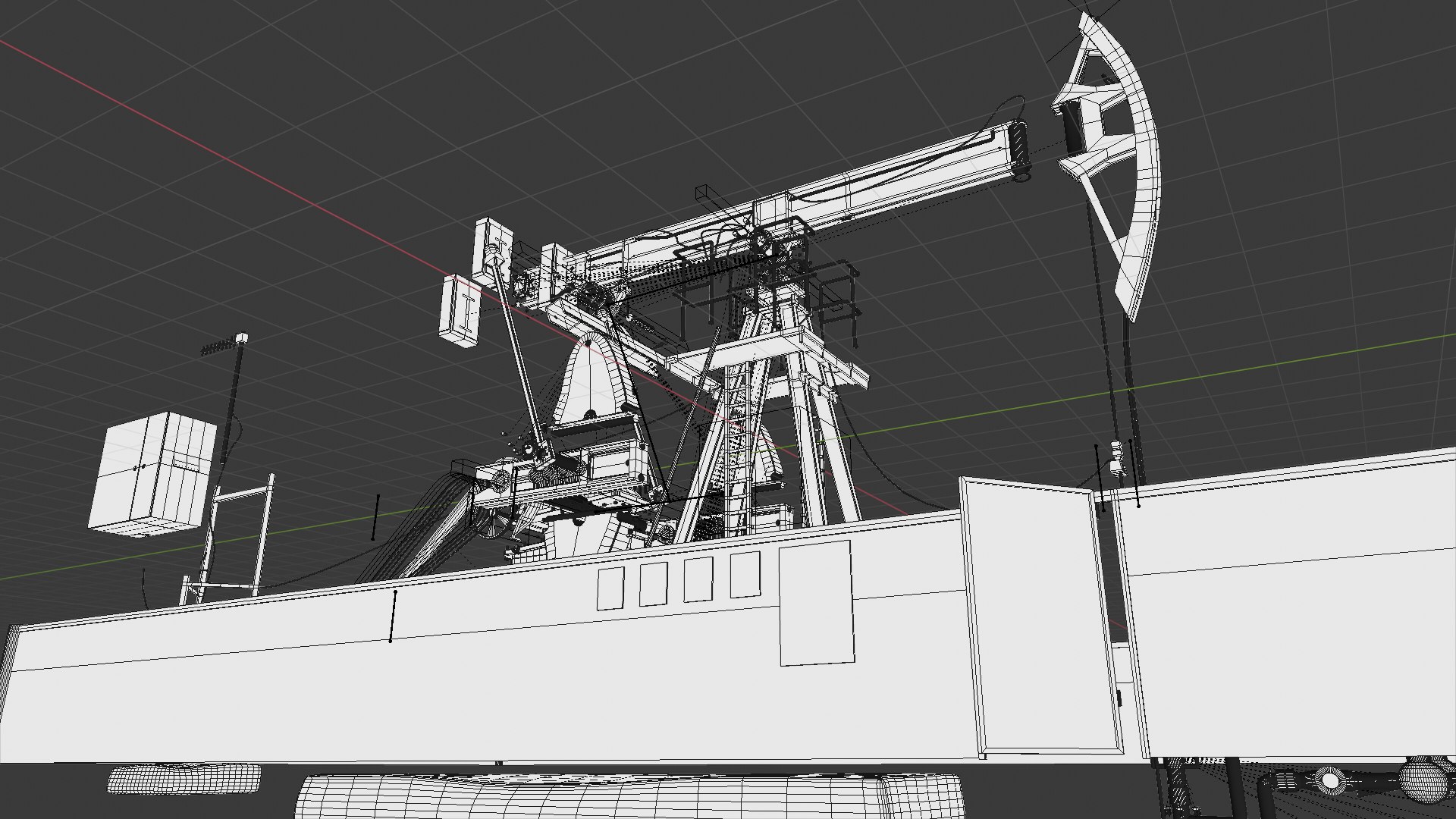 Oil Pump Jack 3D model - TurboSquid 2033859
