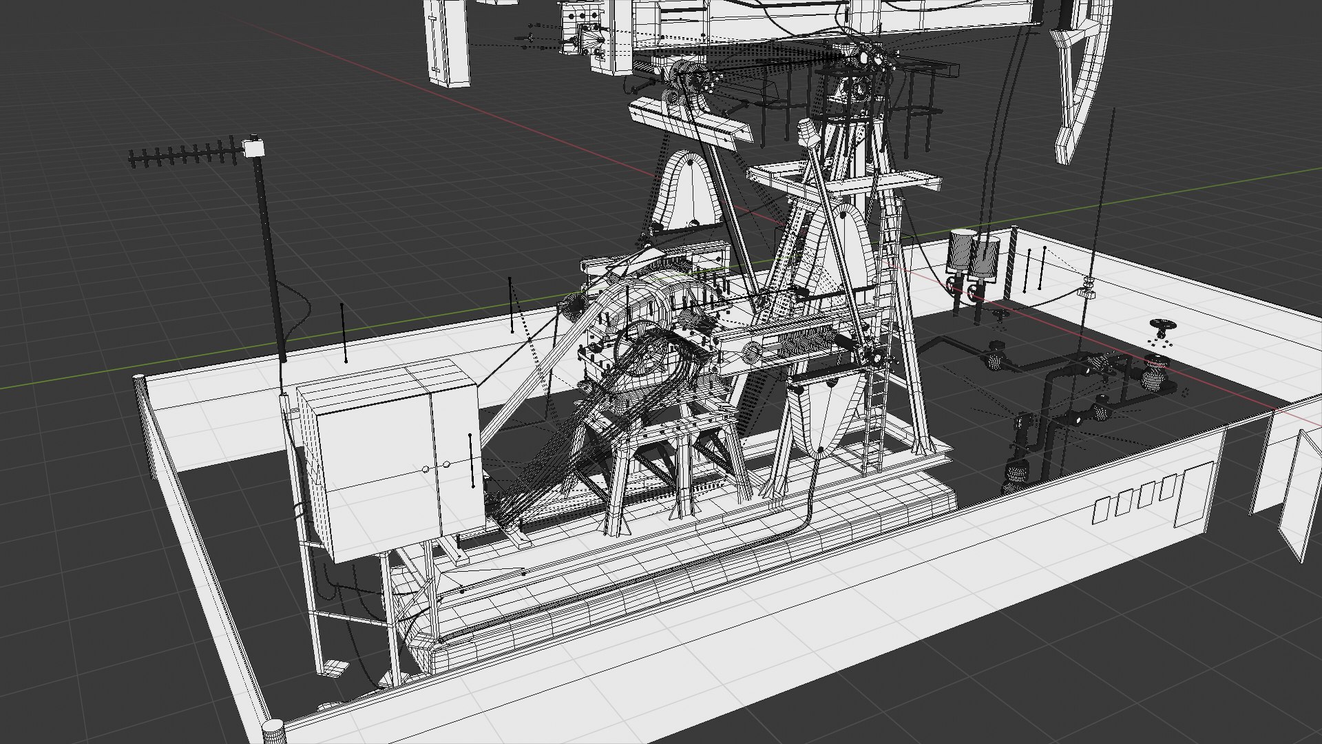 Oil Pump Jack 3D Model - TurboSquid 2033859