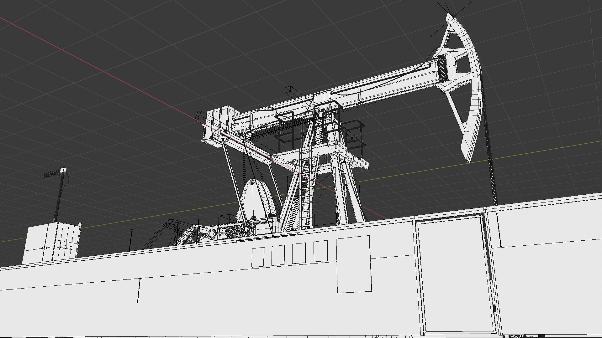 Oil Pump Jack 3D Model - TurboSquid 2033859