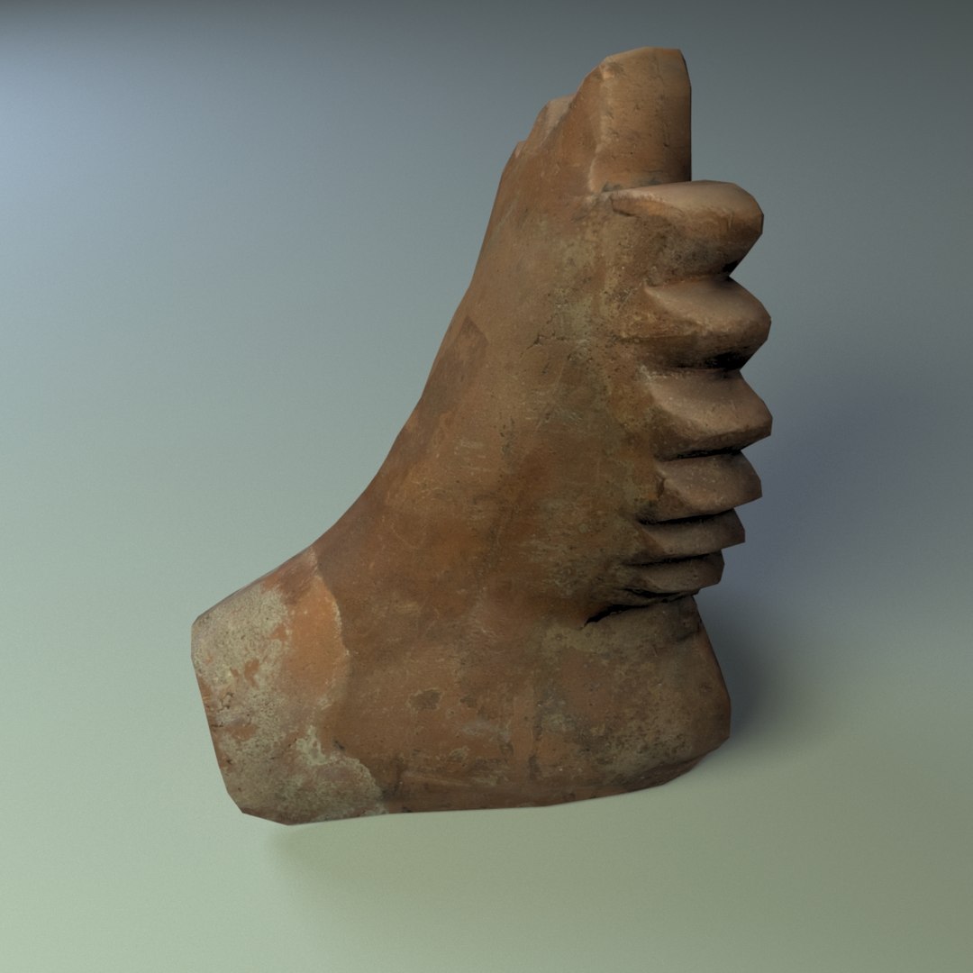 3D Greek Antefix Model - TurboSquid 1234982