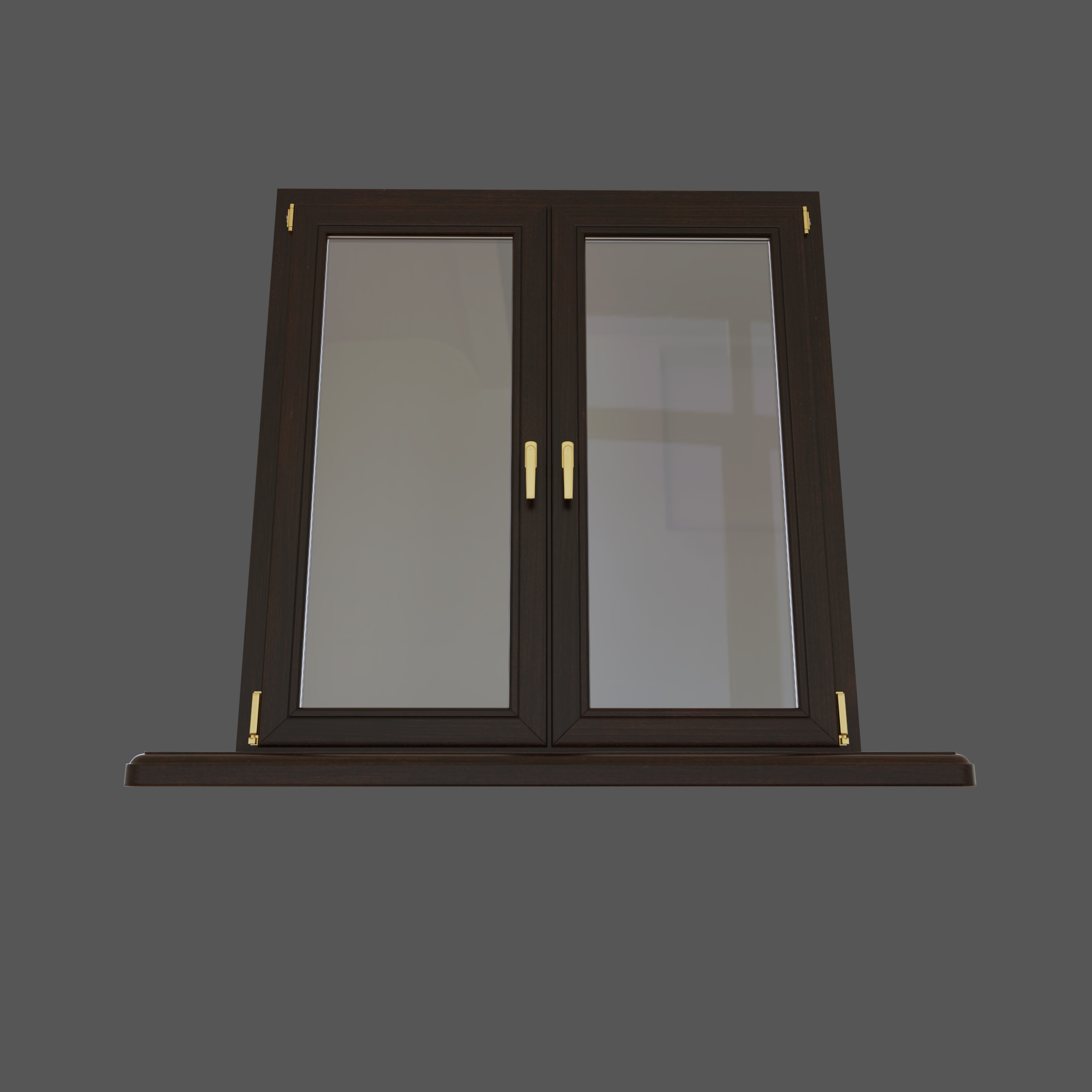 3D model Window sandart bog oak - TurboSquid 1923327