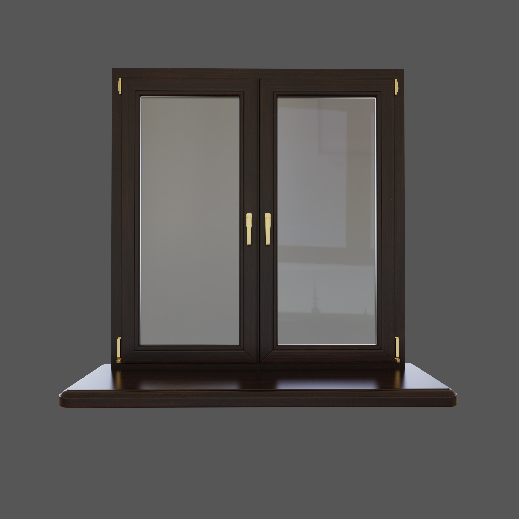3D model Window sandart bog oak - TurboSquid 1923327