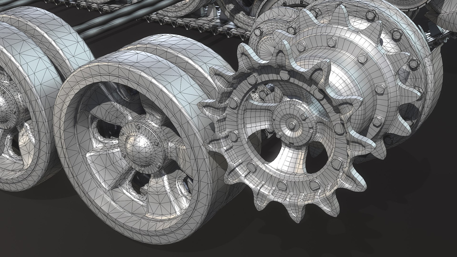 3D Model Chassis Soviet Tank T-55 - TurboSquid 1705669