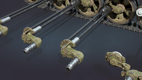 3D model chassis soviet tank t-55 - TurboSquid 1705669